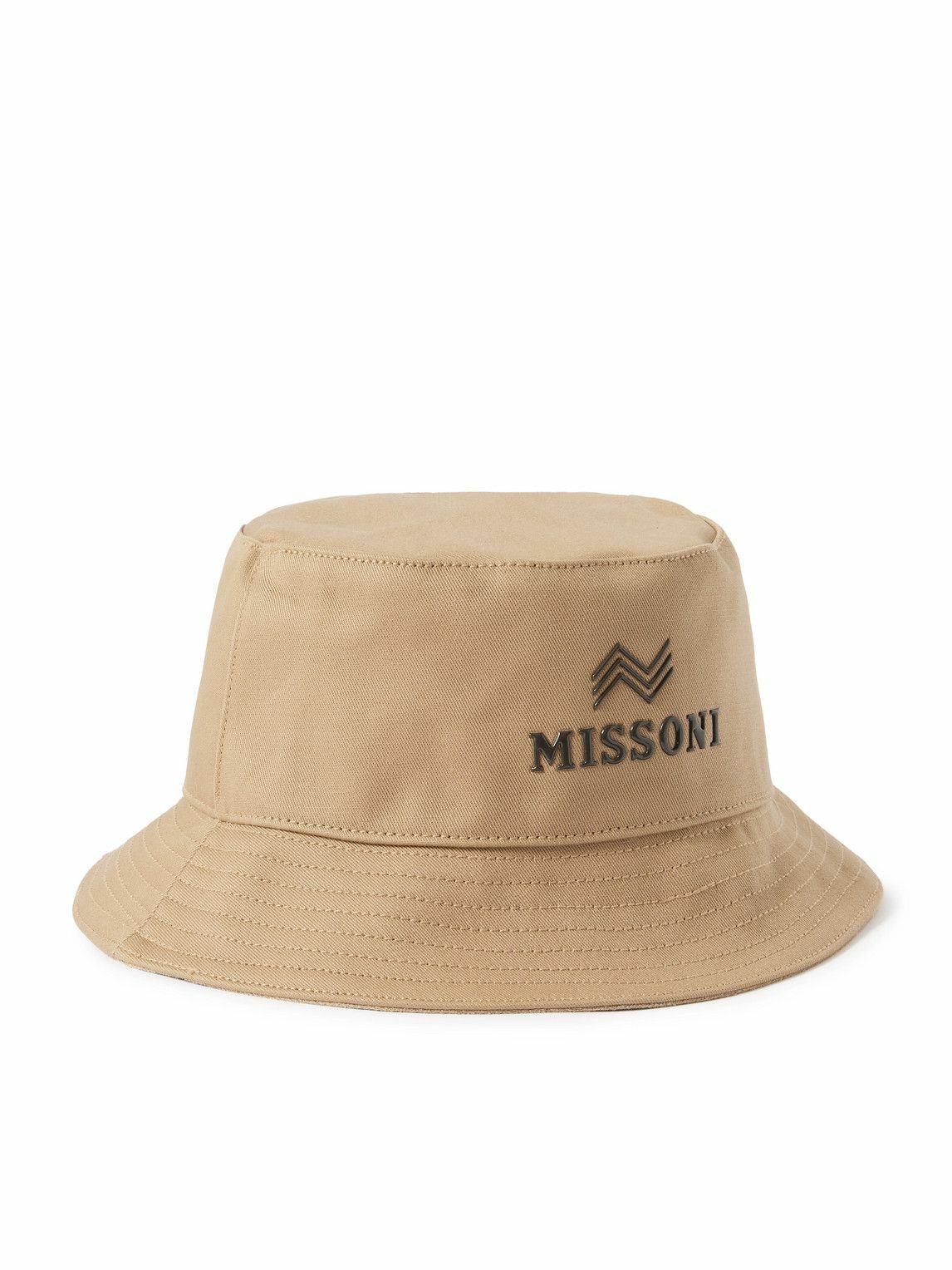 Missoni - Logo-Appliquéd Cotton-Twill Bucket Hat Missoni