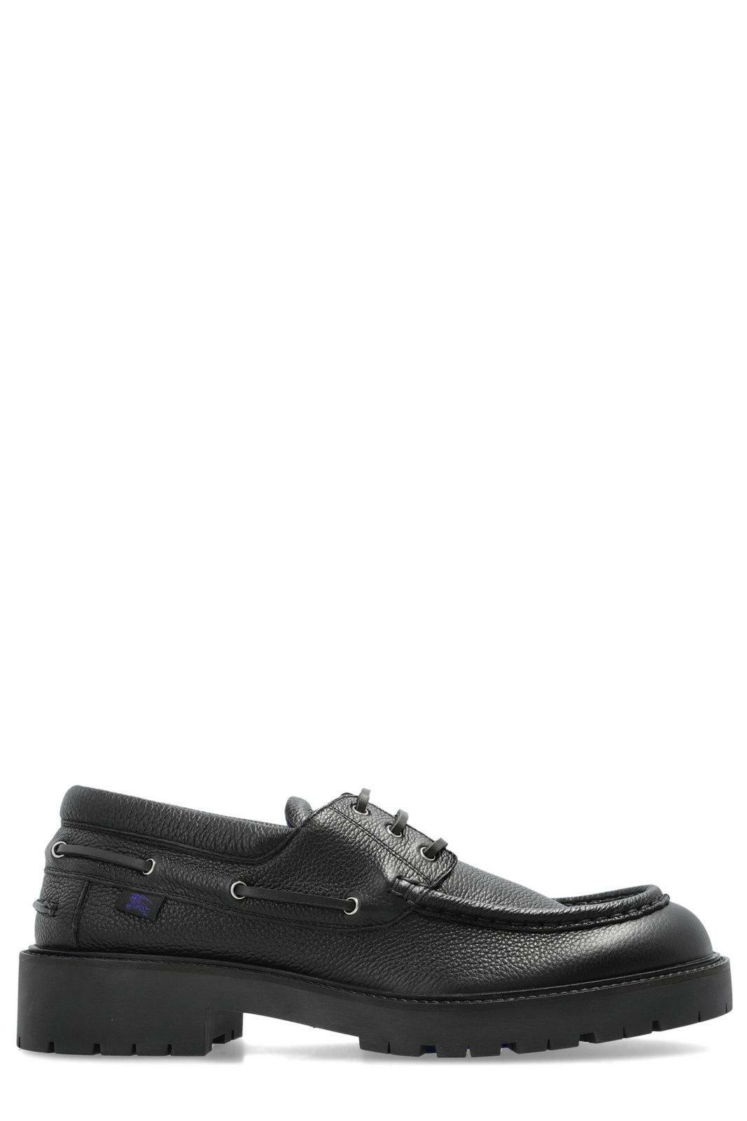 Burberry Raft Lace-up Boat Shoes Burberry