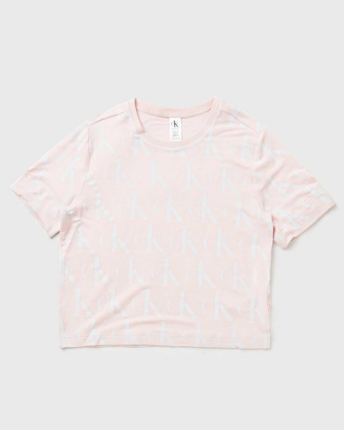 Calvin Klein Underwear S/S Crew Neck Pink Sleep & Loungewear Calvin ...