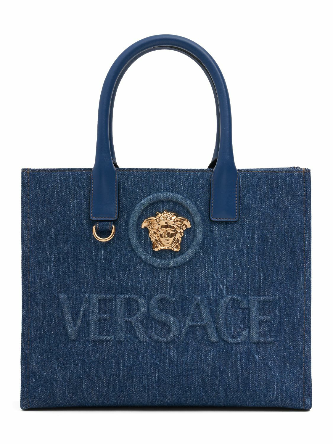 VERSACE - Small Denim Tote Bag Versace