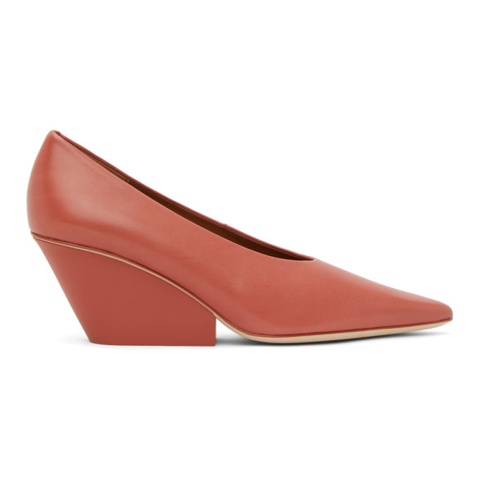 CamperLab Red Juanita Heels CamperLab