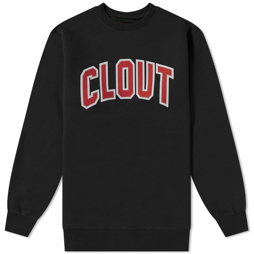 CLOT Clout Crew Sweat in Black CLOT