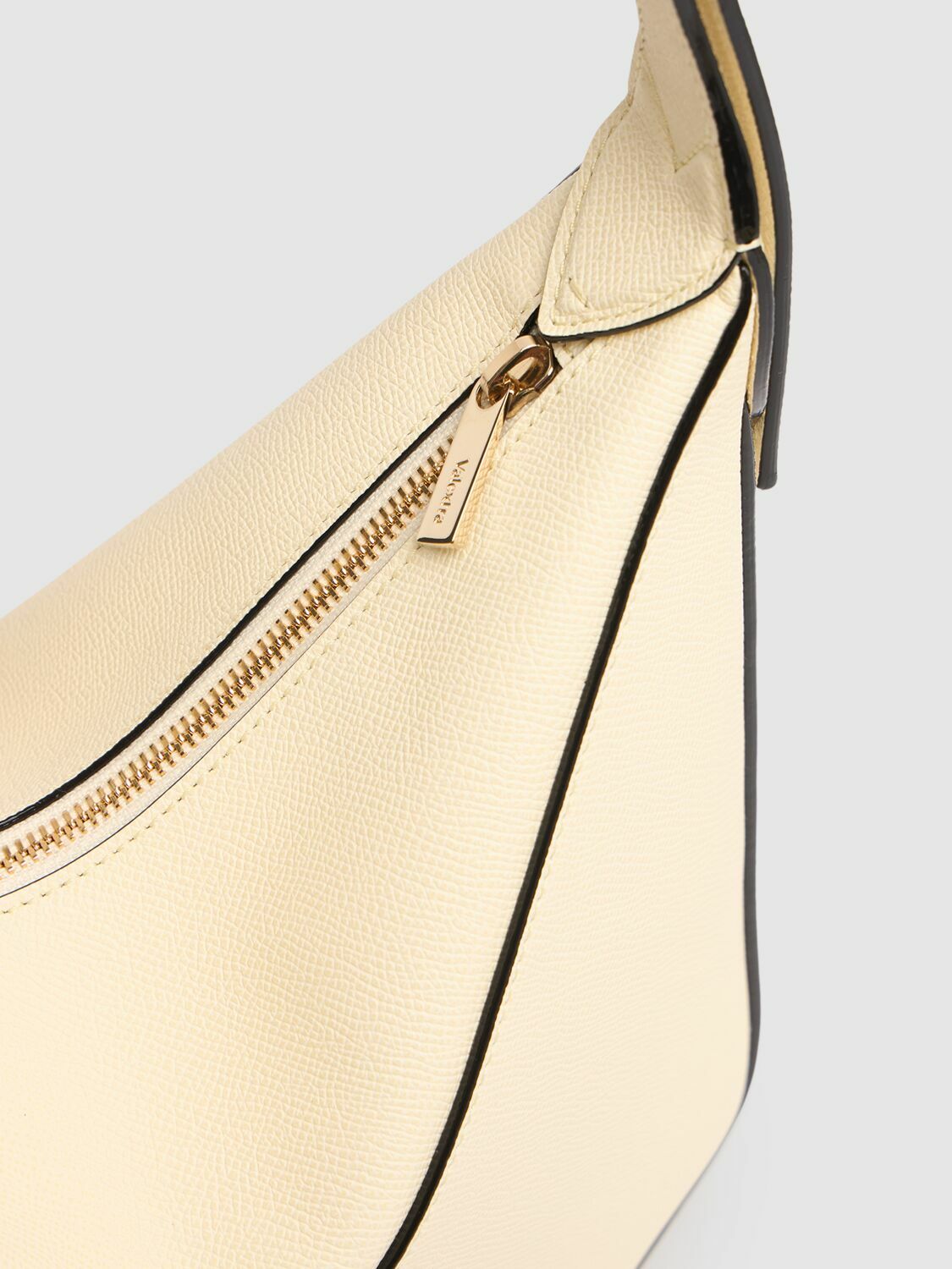 VALEXTRA Mini Viv Hobo Leather Bag Valextra