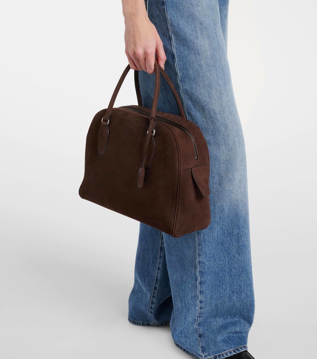 The Row India 12.00 suede tote bag The Row