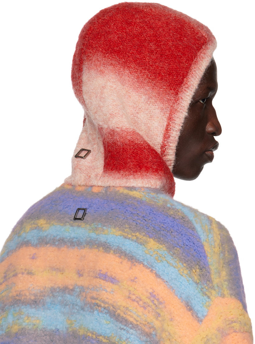 Wooyoungmi Red Alpaca Balaclava Wooyoungmi