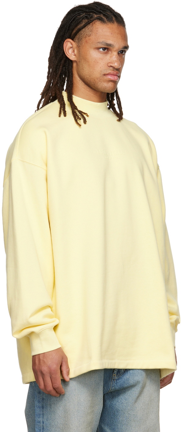 Fear of God ESSENTIALS Yellow Relaxed Sweatshirt Fear Of God Essentials