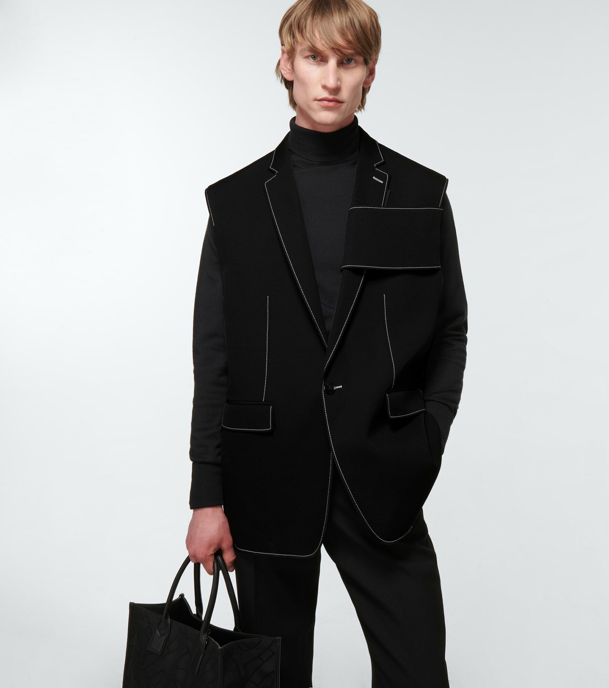 Burberry - Wool tailored vest Burberry