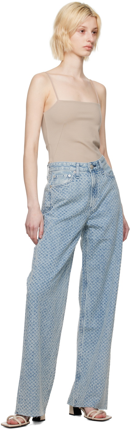 rag & bone Blue Logan Jeans Rag and Bone