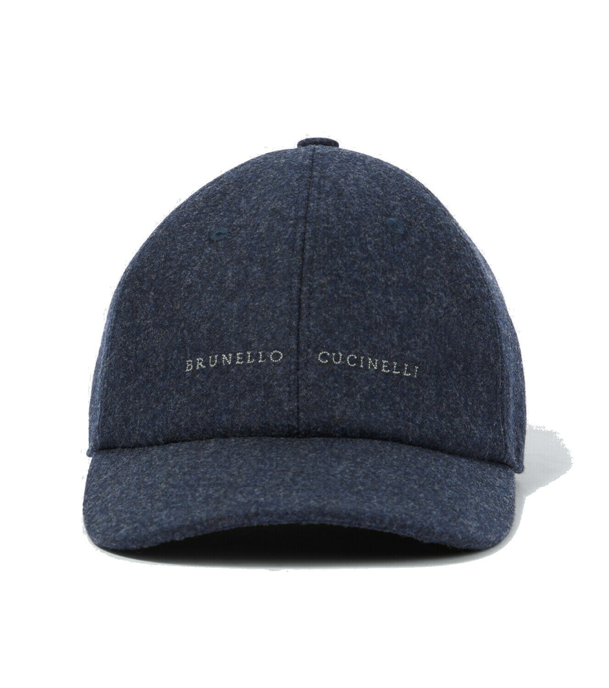 Brunello Cucinelli Virgin wool flannel cap Brunello Cucinelli