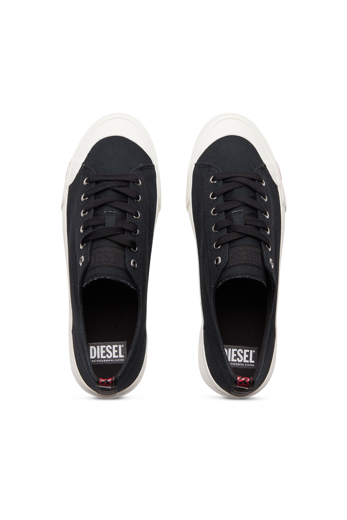 Diesel S-Athos Low-Canvas sneakers - Sneakers Mens in Black Diesel