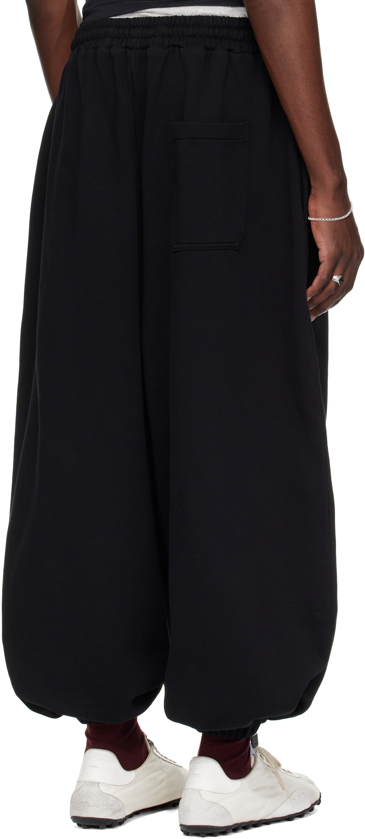 LU'U DAN Black Baggy Bontan Sweatpants LU'U DAN