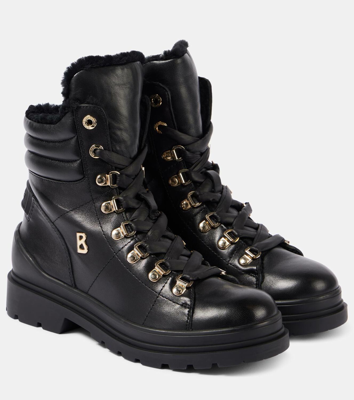 Bogner St. Moritz leather lace-up boots Bogner
