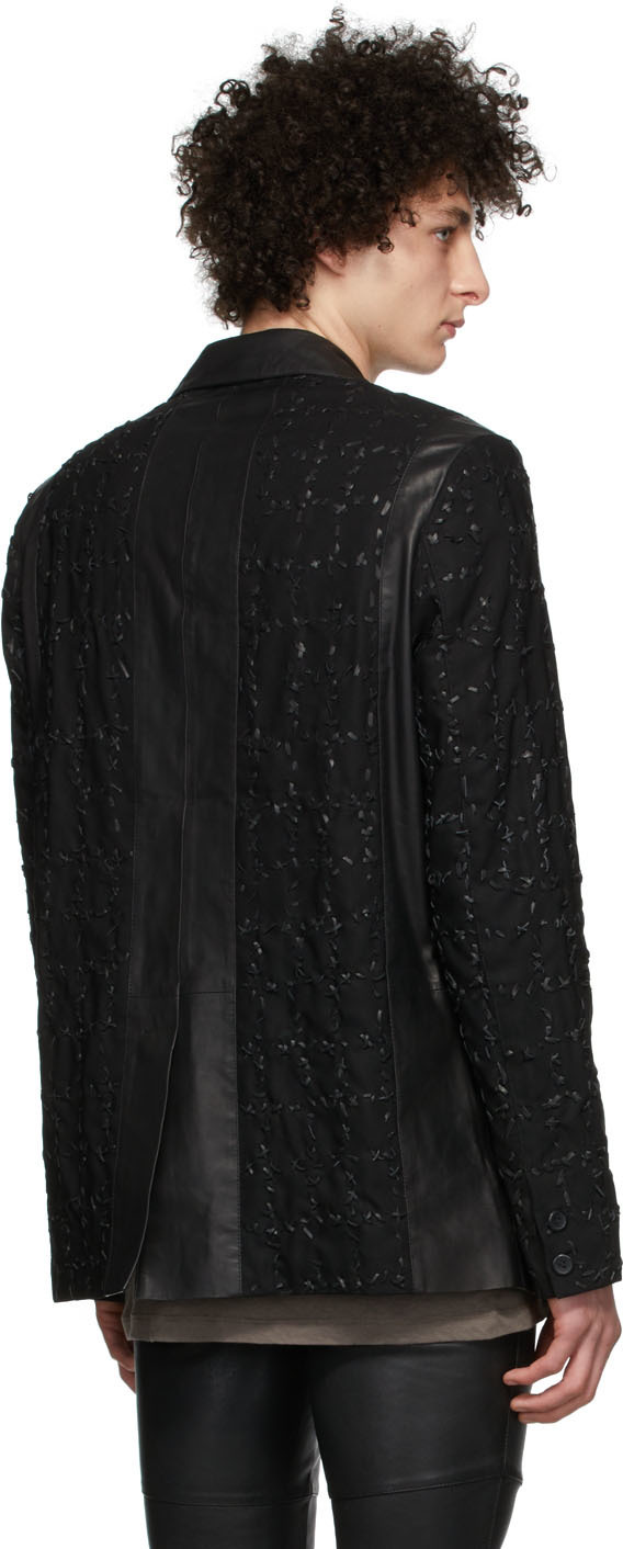 FREI-MUT Black Fame Leather Jacket FREI-MUT
