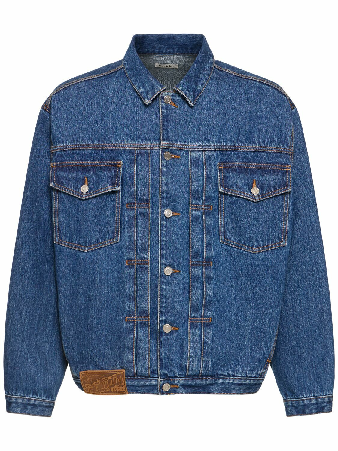 BALLY Cotton Denim Jacket Bally