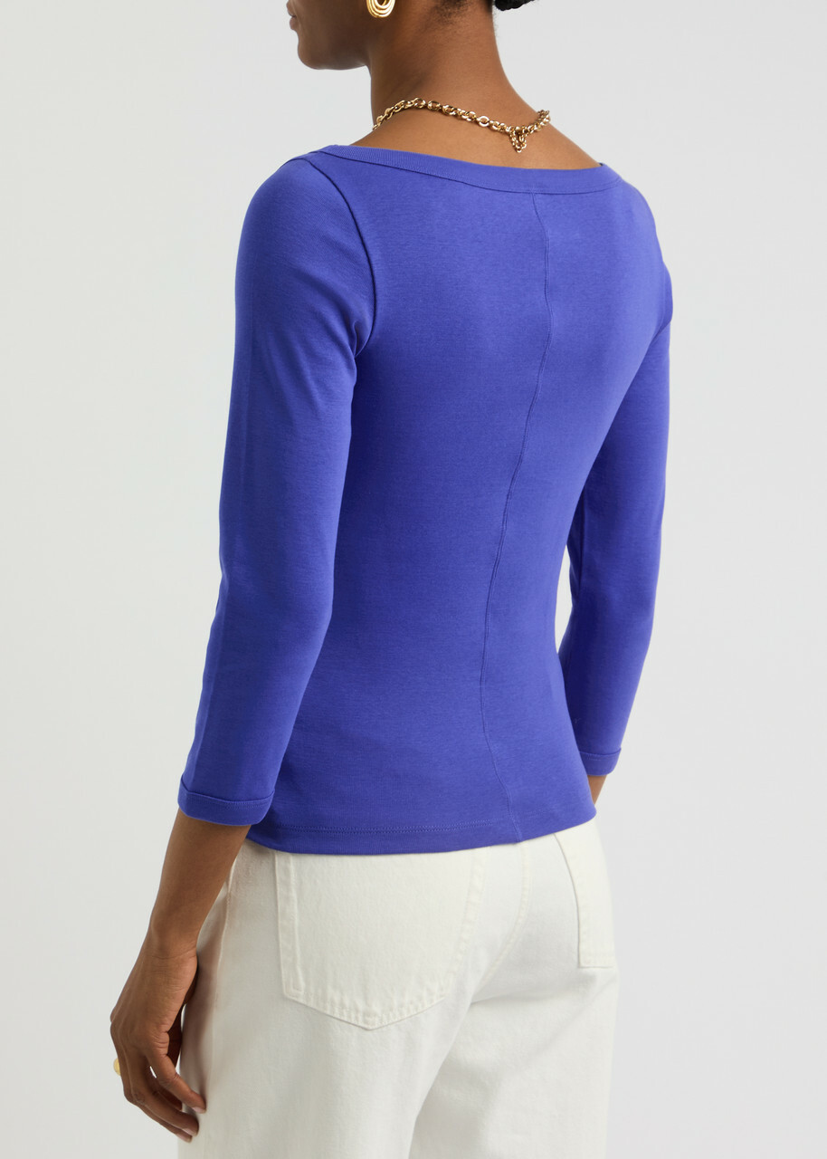 Flore Flore Steffi Cotton top Blue FLORE FLORE