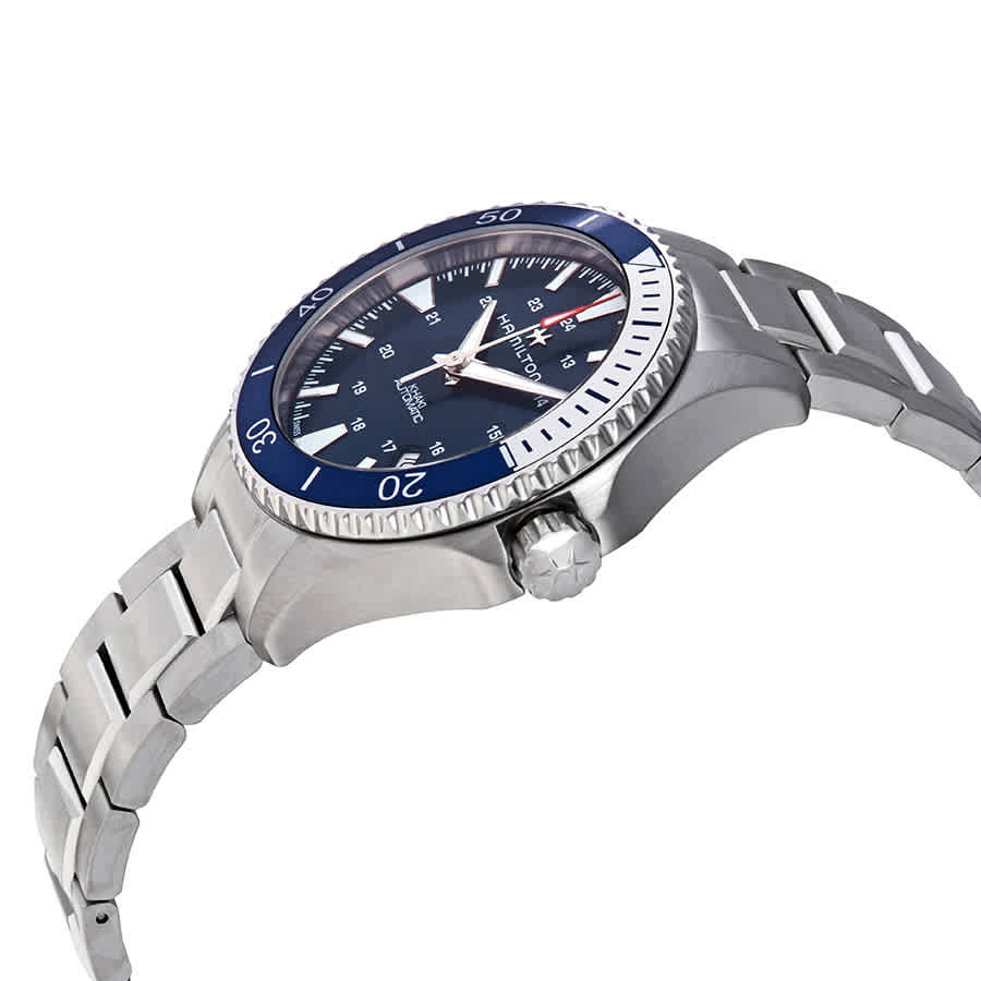 Hamilton Khaki Navy Scuba Automatic Blue Dial Mens Watch H82345141 Hamilton
