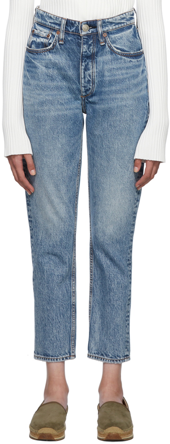 rag & bone Blue Nina Jeans Rag and Bone