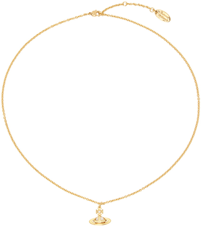 Vivienne Westwood Gold Simonetta Bas Relief Pendant Necklace Vivienne ...
