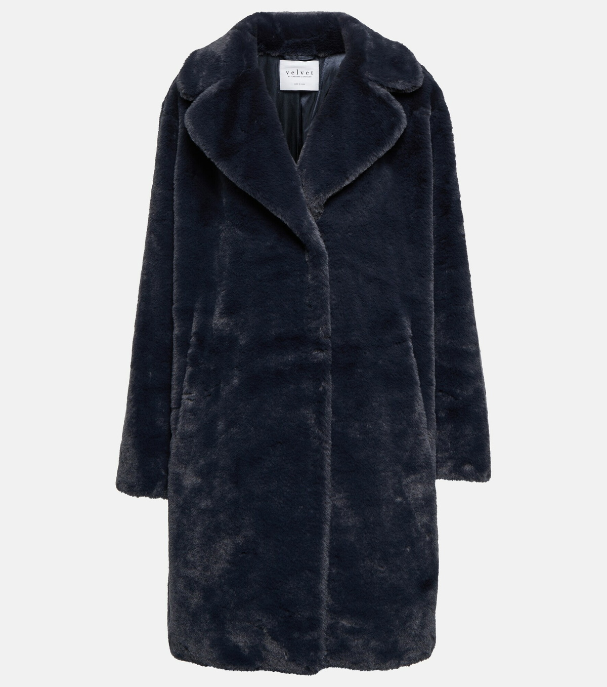 Velvet - Evalyn faux fur coat Velvet