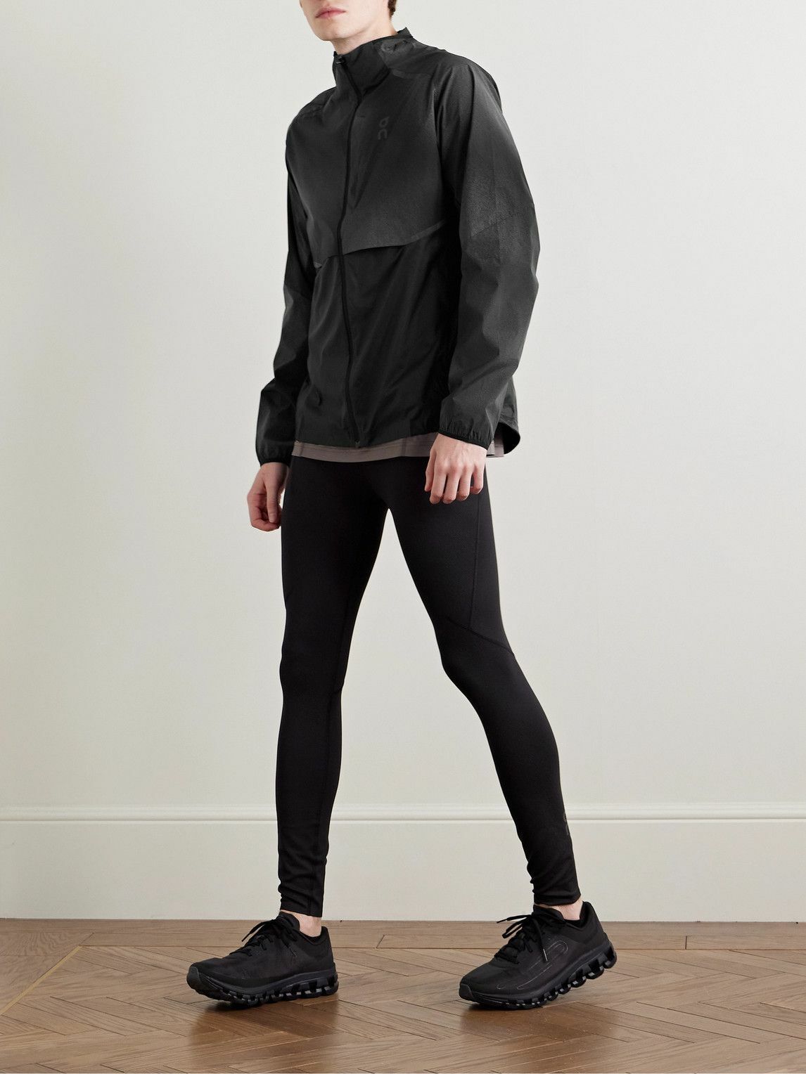 ON - Lumos Recycled-Shell and Ripstop Jacket - Black On