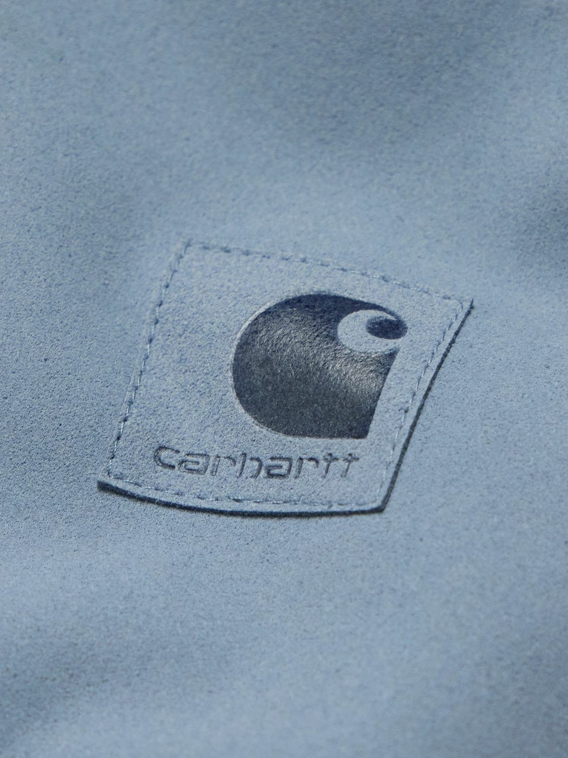 Carhartt WIP - Michigan Faux Suede Chore Jacket - Blue Carhartt WIP