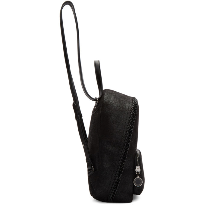 Stella McCartney Black Mini Falabella Backpack Stella McCartney