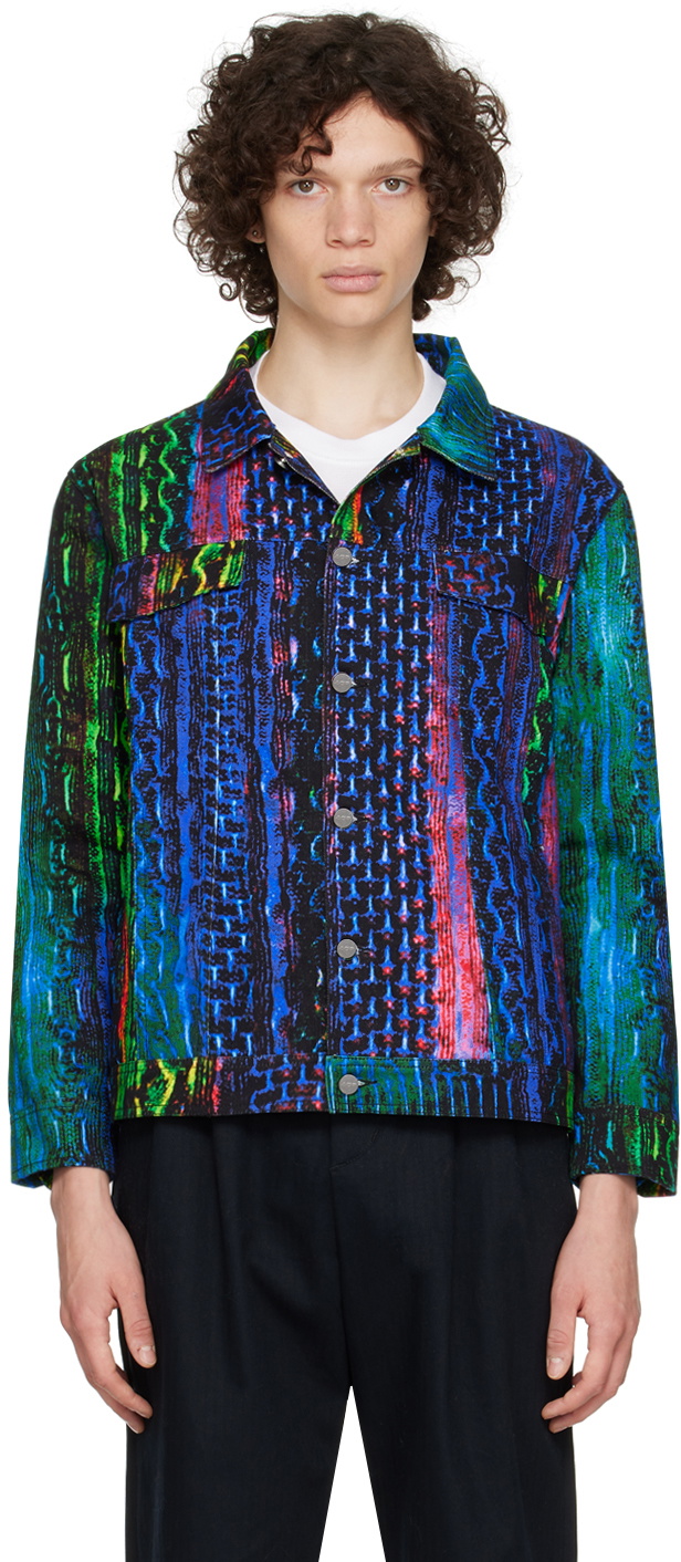 AGR Multi Snake Denim Jacket AGR