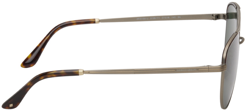 Giorgio Armani Gold Aviator Sunglasses Giorgio Armani