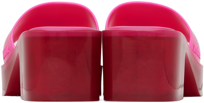 Melissa Pink Shape Mules Melissa