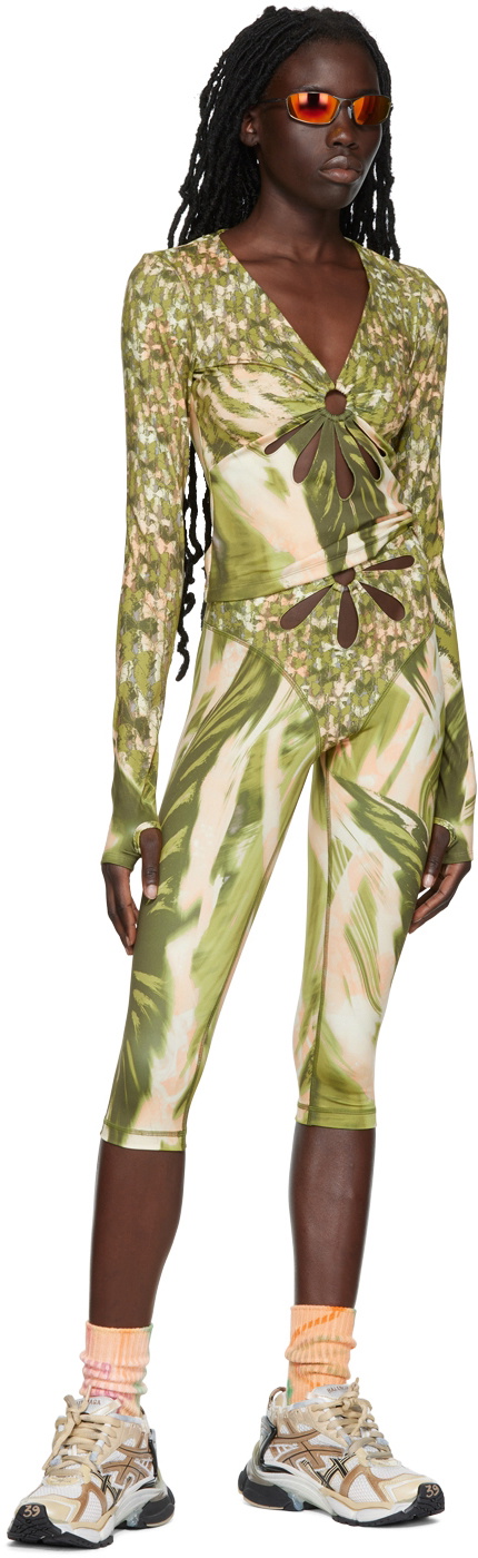 Collina Strada SSENSE Exclusive Green Top Collina Strada