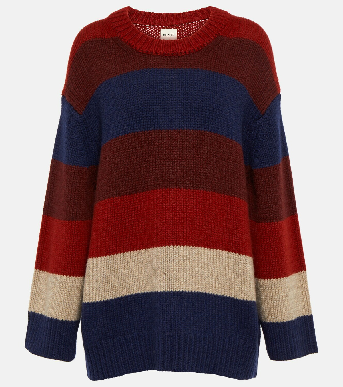 Khaite - Jade striped cashmere sweater Khaite