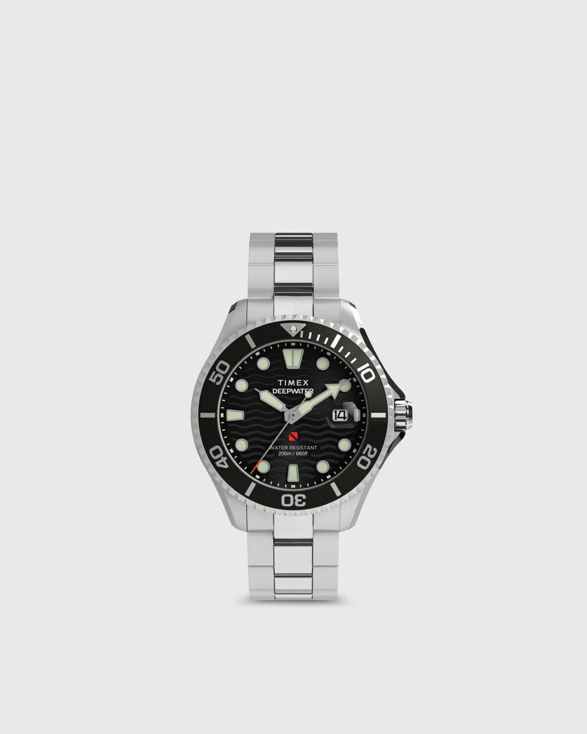Timex Deepwater Meridian 200 Black Mens Watch Timex