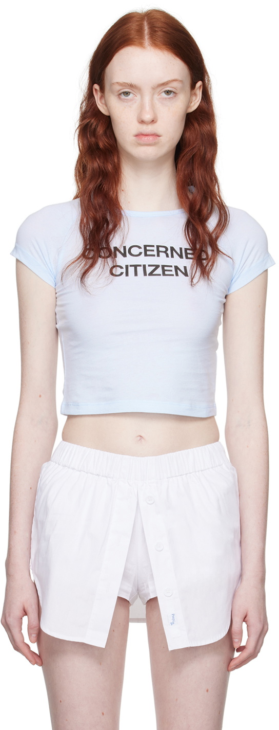 Praying Blue 'Concerned Citizen' T-Shirt Praying