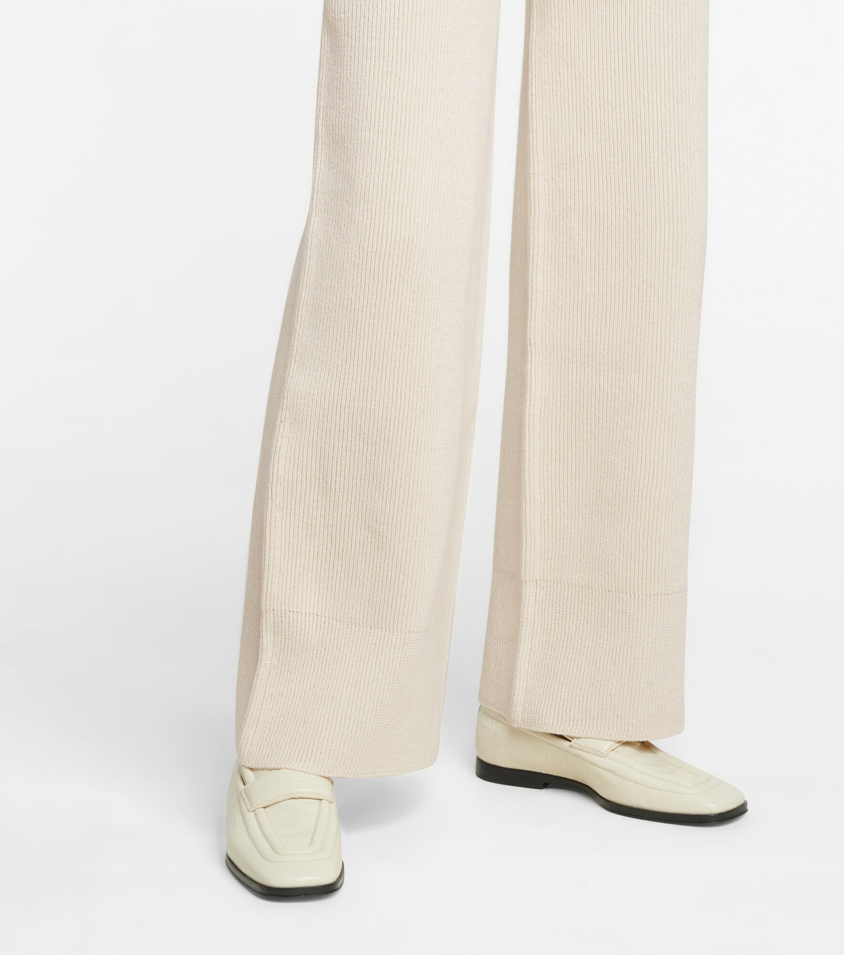 Joseph - Crispy wide-leg cotton-blend pants Joseph