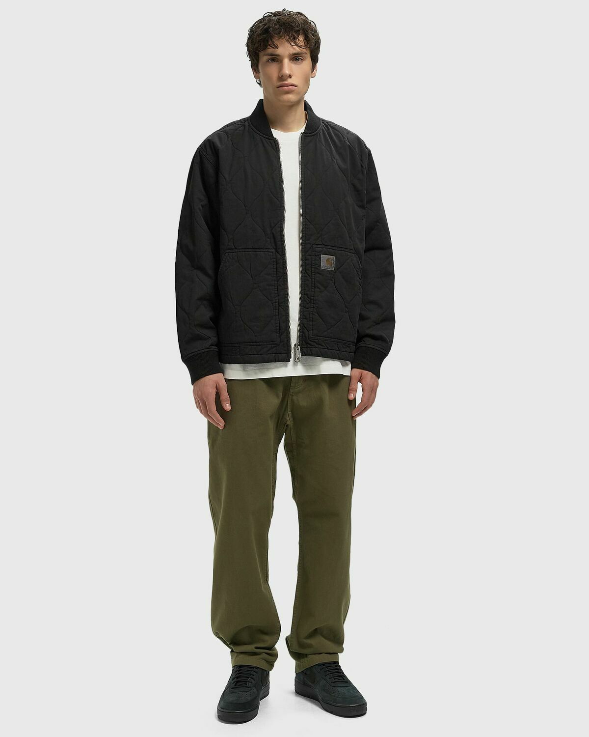 Carhartt WIP Kylan Liner Black Mens Windbreaker Carhartt WIP