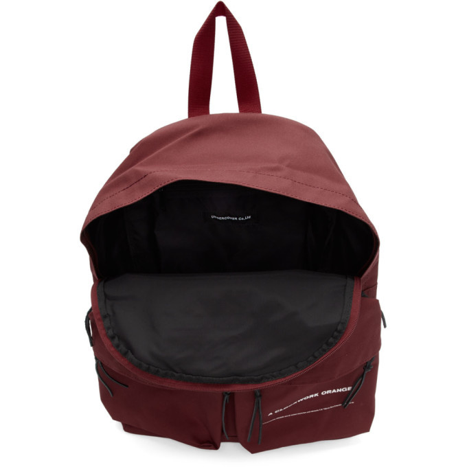 Undercover Red A Clockwork Orange Edition Canvas Backpack Undercover