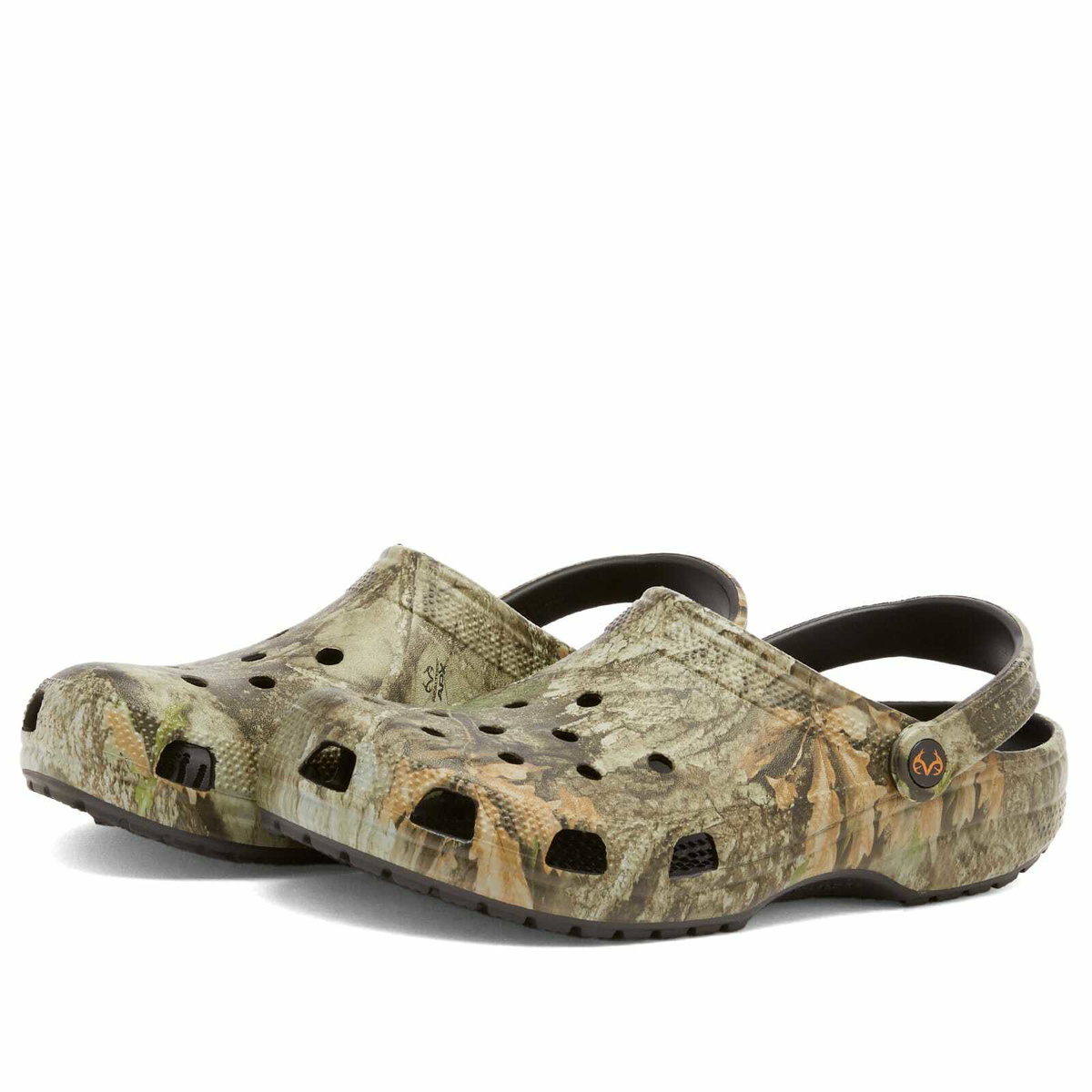 Crocs Men's Realtree Camo Classic Clog in Multi Crocs