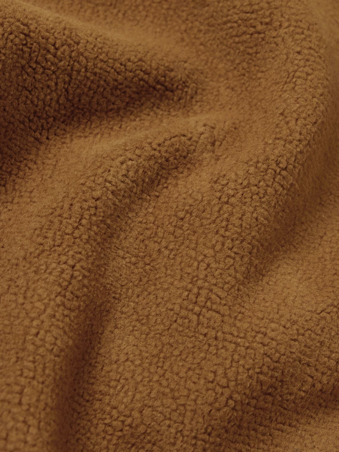 Acne Studios - Cotton-Fleece Bomber Jacket - Brown Acne Studios
