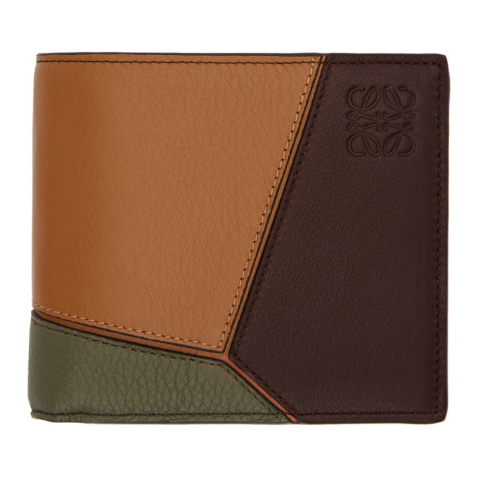 Loewe Multicolor Puzzle Bifold Wallet Loewe