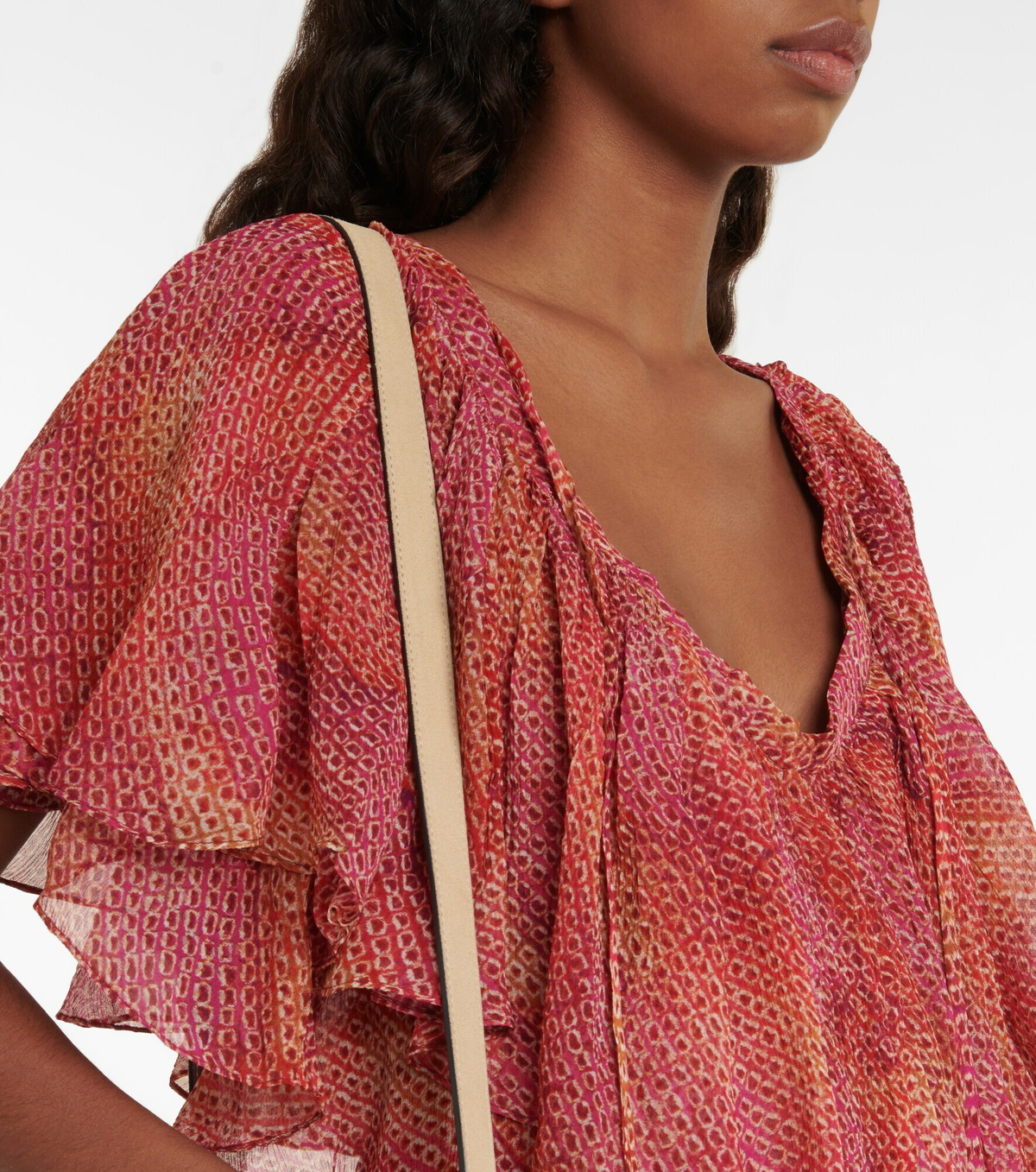 Isabel Marant - Amelie printed silk chiffon minidress Isabel Marant
