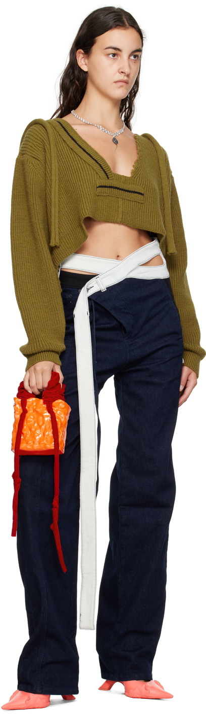 Ottolinger Blue Triple Wrap Jeans Ottolinger