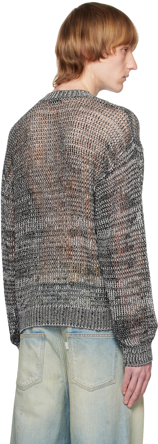 JieDa Black Oversized Sweater JieDa