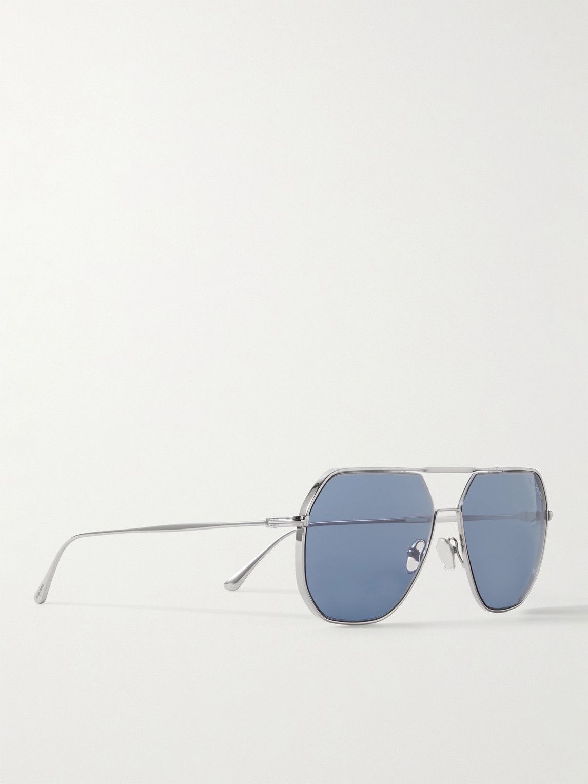 TOM FORD - Aviator-Style Silver-Tone Sunglasses TOM FORD
