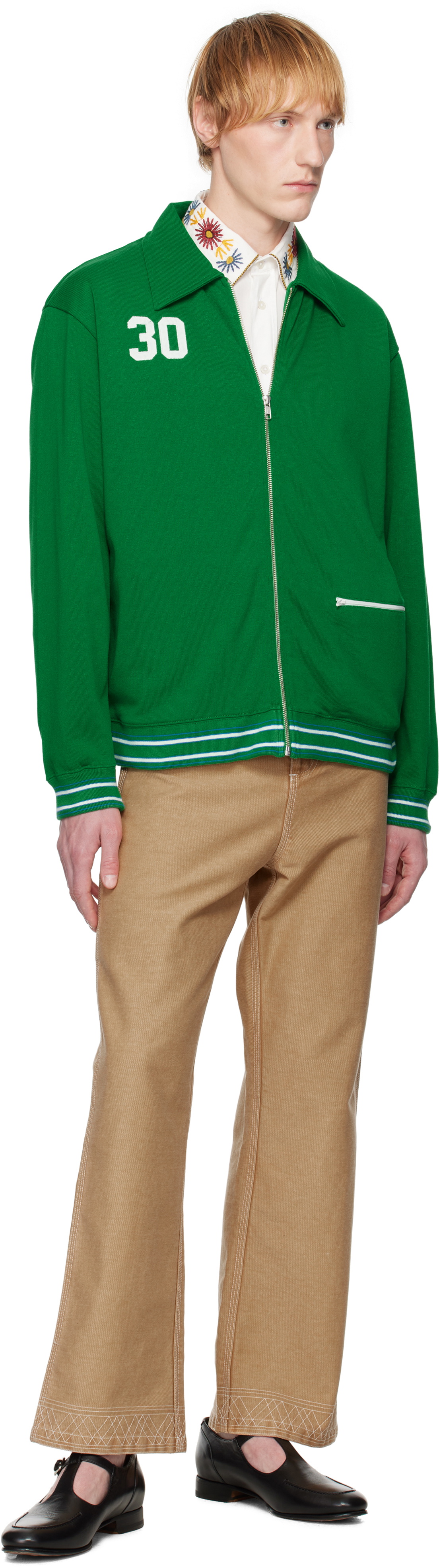 Bode Green Sophomore Jacket Bode