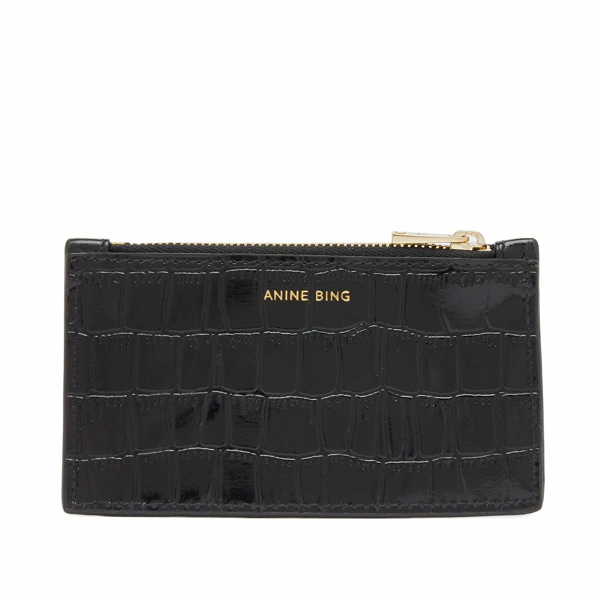 Anine Bing Women's Lucy Card Holder in Black ANINE BING