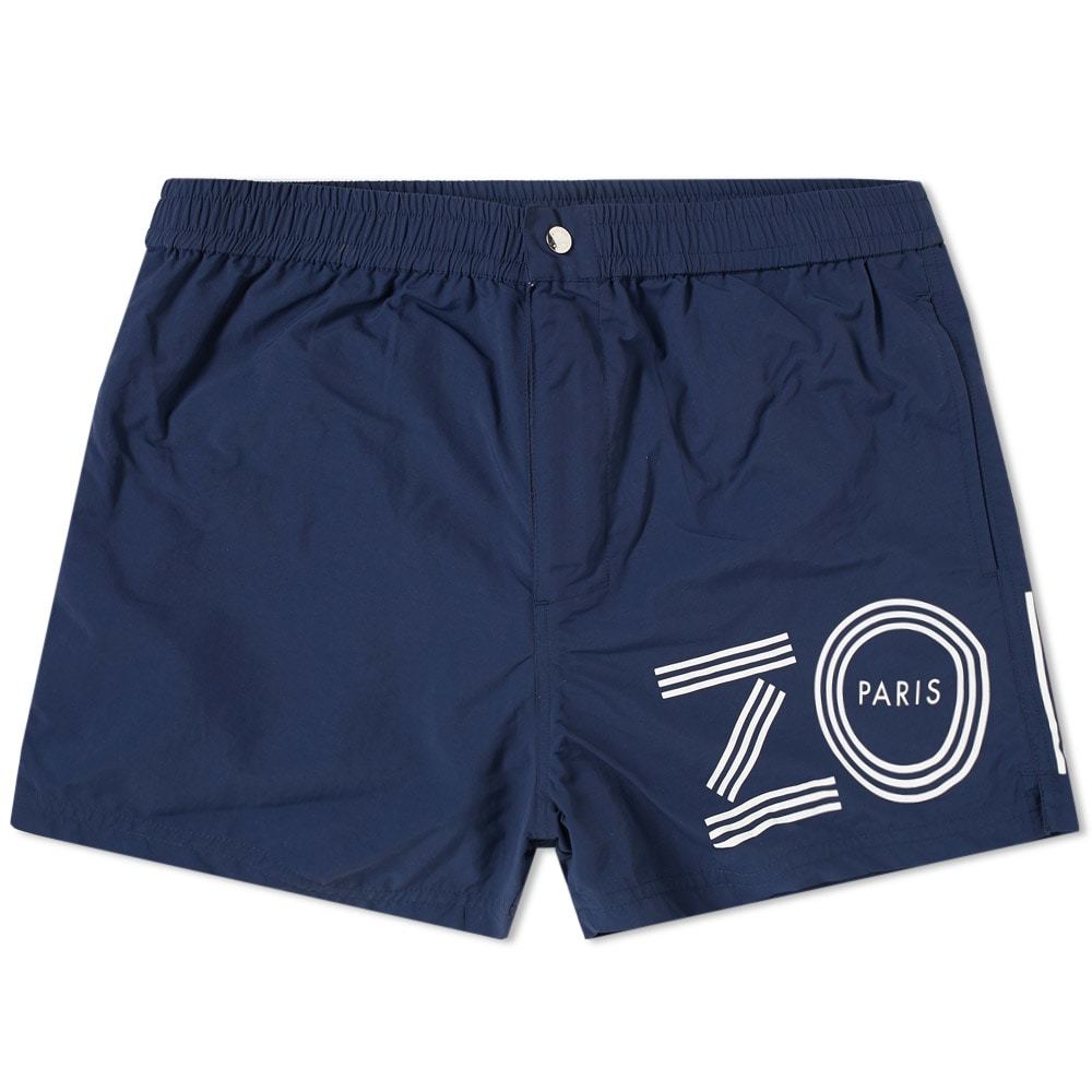 Kenzo Nylon Swim Short Blue Kenzo