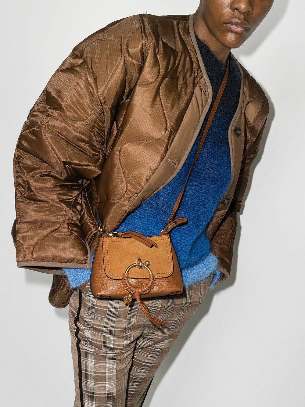 SEE BY CHLOÉ - Joan Mini Leather Crossbody Bag See by Chloe