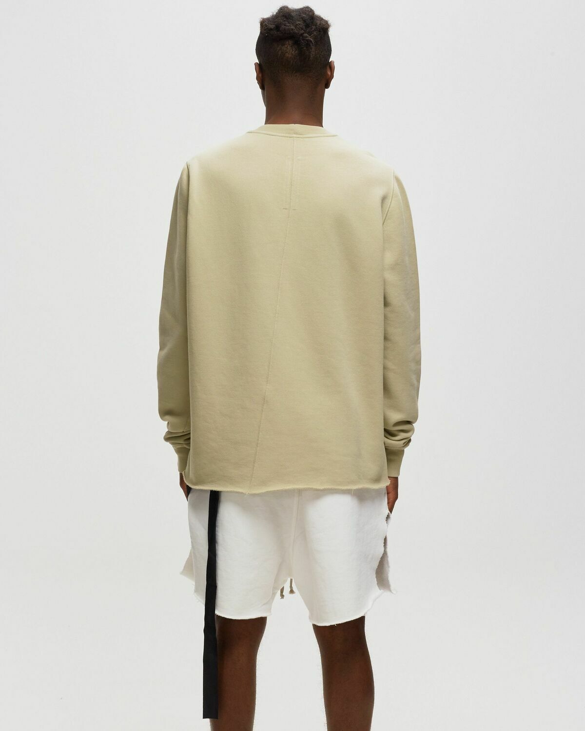 Rick Owens Drkshdw Crewneck Sweat Beige Sweatshirts Rick Owens