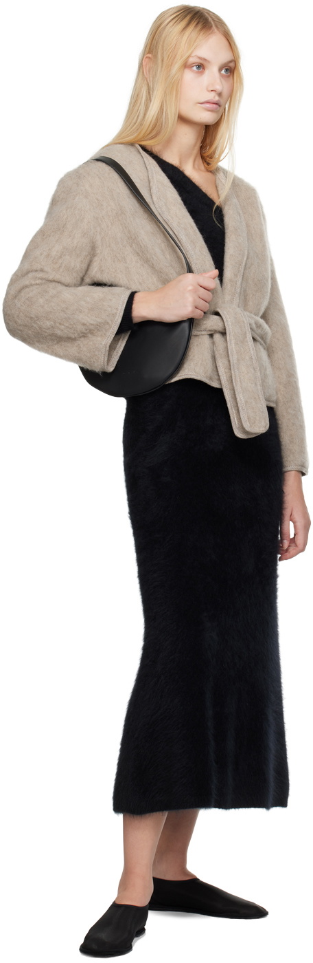 LISA YANG Black Asta Midi Skirt Lisa Yang