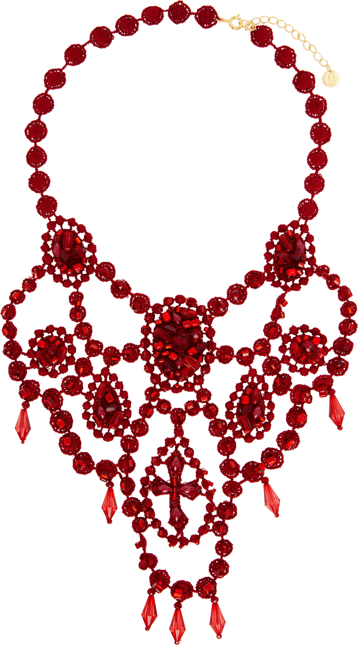 UNDERCOVER Red UC1E1N02 Necklace Undercover